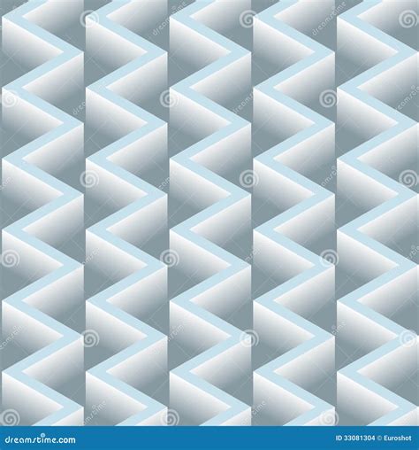 3d Zig Zag Vector Seamless Pattern Stock Vector Illustration Of Backdrop Seamless 33081304
