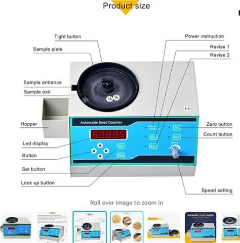 LCD SLY C AUTOMATIC DIGITAL SEED COUNTER For In Agricultural Practices At 35000 Piece In New
