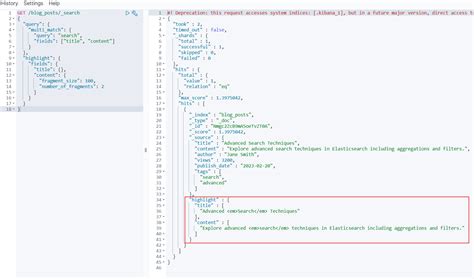 【elasticsearch】检索高亮elasticsearch 高亮 Csdn博客