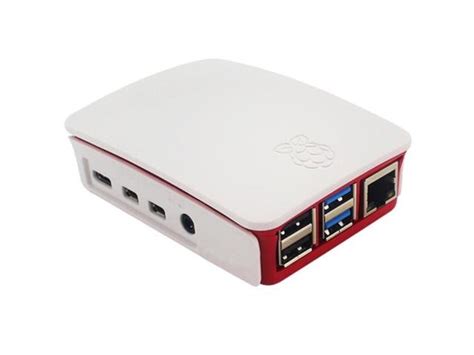 Cmu Orig Raspberry Pi4 B Enc Wht Communica Part No Cmu Orig