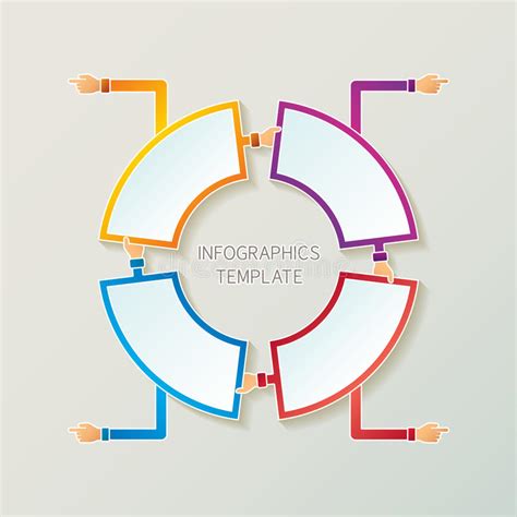 Abstract Vector 3 Steps Infographic Template In Flat Style For Layout Workflow Scheme Numbered