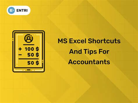 Ms Excel Shortcuts And Tips For Accountants