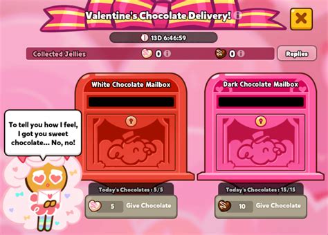 Valentines Chocolate Delivery Cookie Run Wiki