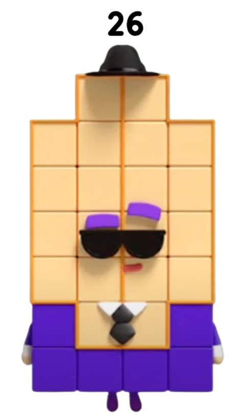 Twenty Six From Numberblocks By Alexiscurry On Deviantart