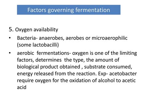 Types Of Food Fermentation Pptx
