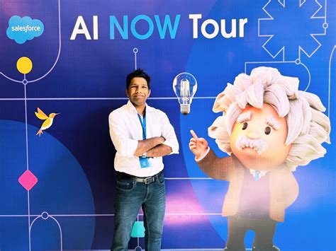 Jai Singh On Linkedin Ainowtour Salesforceai Agentforce Datacloud Innovation