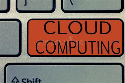 Writing Note Showing Cloud Computing Business Photo Showcasing Use A Network Of Remote Servers