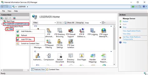 Layerstack Tutorials Layerstack How To Install And Configure Ftp Server On Windows Cloud Servers