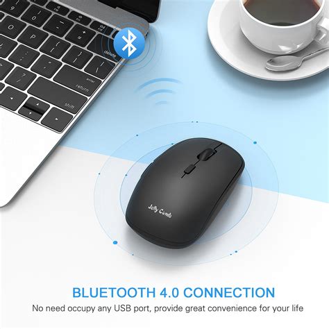 Jelly Comb Bluetooth Mouse 2 4G Wireless Portable Vicedeal