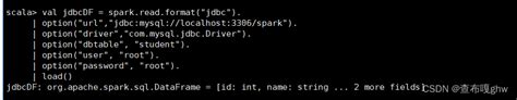 Spark sql通过 jdbc 连接MySQL数据库报错java sql SQLException Access denied for user root localhost