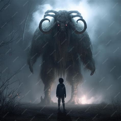 Premium Ai Image Pure Instinct Drives The Spectral Melancholic