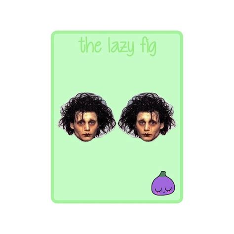Johnny Depp Earrings Etsy