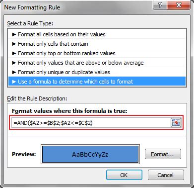 Conditional Formatting Dengan Dua Kriteria Atau Lebih Rumus Excel