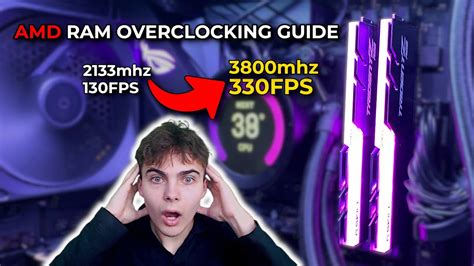 Highest Fps By Overclocking Your Ram Samsung B Die Ddr4 Youtube