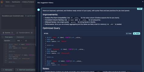 Sql Expressions Now In Public Preview Grafana Labs