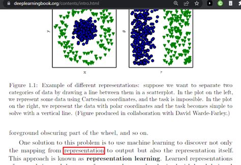 Representation Feature Rmlquestions