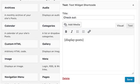 Easy Guide To Use Shortcodes In Your Wordpress Sidebar Widgets Wpcademy