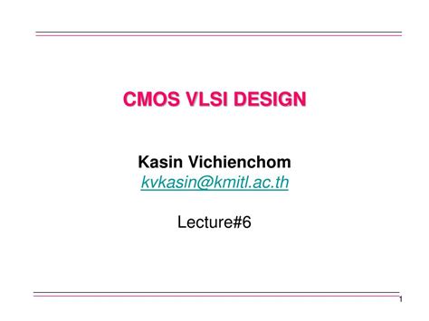 Ppt Cmos Vlsi Design Powerpoint Presentation Free Download Id 4139832