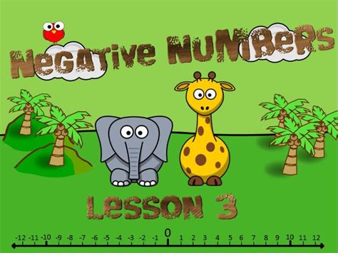 Ks2 Negative Numbers Lesson 3 Teaching Resources