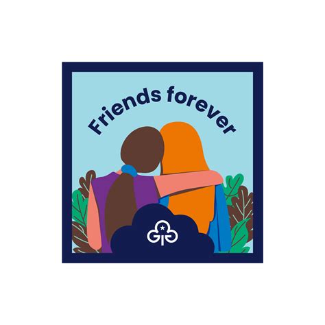 Friends Forever Badge Girlguiding Anglia