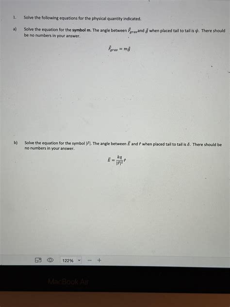 [algebra Based Physics 1] Not Sure On If I Am Solving The Equation