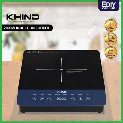 KHIND ELECTRIC INDUCTION COOKER 2000W DAPUR ELEKTRIK PEMASAK INDUKSI IC2023 电磁炉 ELBA PHILIPS