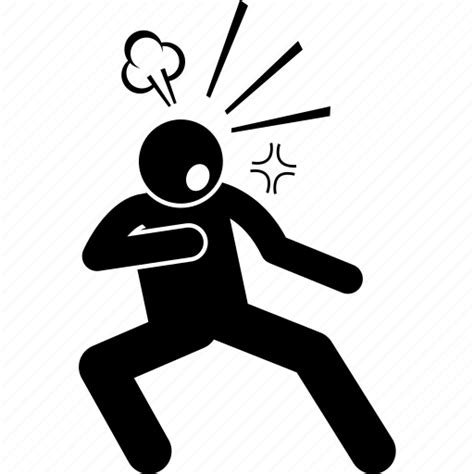 Defend Defensive Fight Man Person Ready Sensitive Icon Download