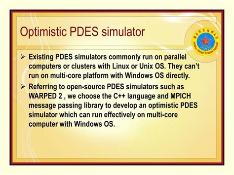 Ppt Optimistic Parallel Discrete Event Simulation Based On Multi Core Platform And Its