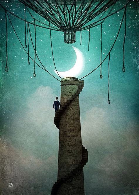 晚安的图 晚安，梦里世界 Christian Schloe（奥地利画家） 花瓣网