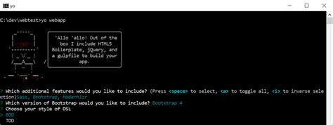 Exploring Yeoman As A NET Developer