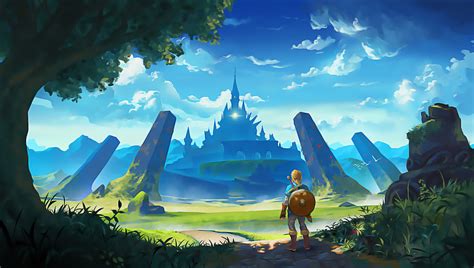 The Legend Of Zelda Breath Of The Wild Artworks Wallpaperhd Games