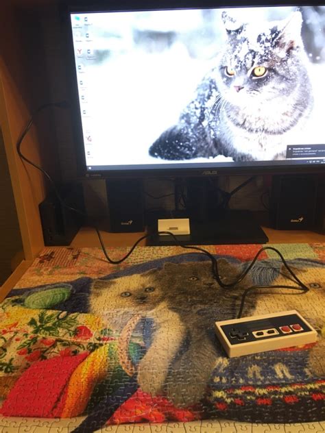 Classic Retro Wired USB Game Controller Gamer Fuss