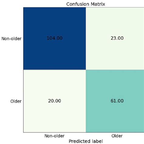 Confusion Matrix Of Classifying Irrawaddy Dolphins Into Juvenile Download Scientific Diagram