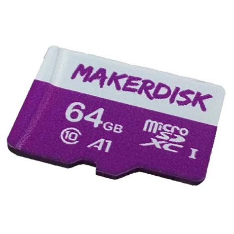 64GB Raspberry Pi Approved MakerDisk USD With RPi OS