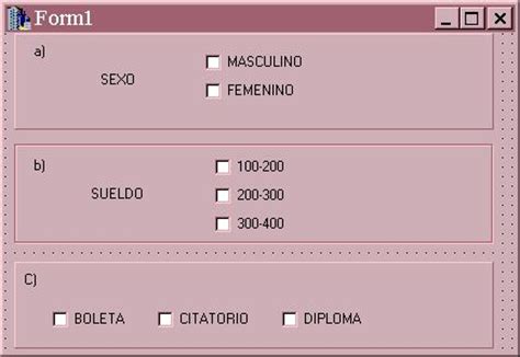 RadioButton y Checkbox en Delphi Programación