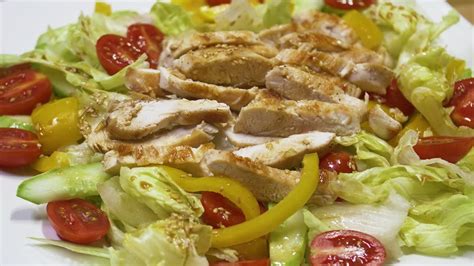 신선하고 건강한 한끼 식단 닭가슴살 양상추 샐러드 정말 맛있어요 Youtube
