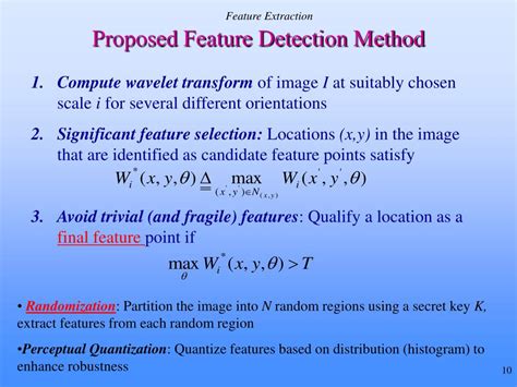 Ppt Robust Perceptual Image Hashing Using Feature Points Powerpoint