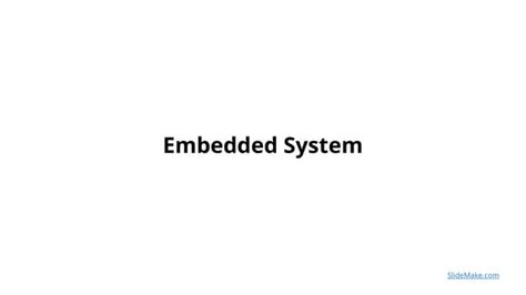 Embedded System And General Computing Systempdf