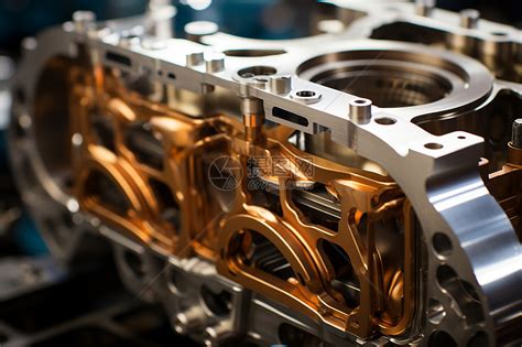 复杂的机械引擎高清图片下载 正版图片 摄图网