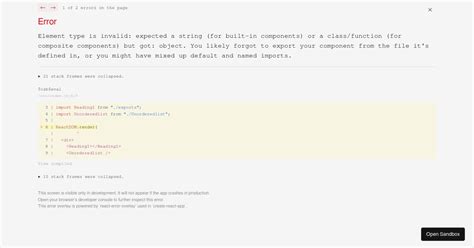 Introduction To Jsx Forked Codesandbox