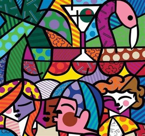 巴西的流行主义艺术家罗梅罗布里托 堆糖，美图壁纸兴趣社区