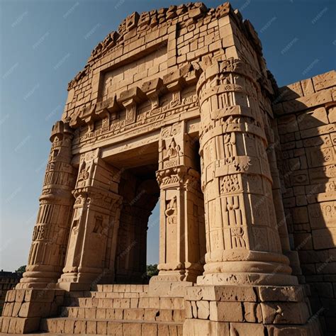 Architecture Of Ancient Monument For World Heritage Day Celebration