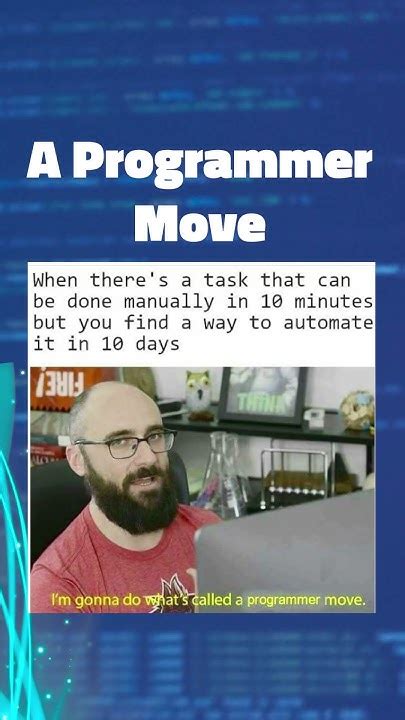 a programmer move shorts youtube