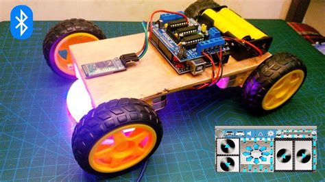 Bluetooth Controlled Car Using Arduino Uno Diy Wireless Car Youtube