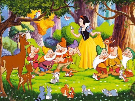 Wallpaper Blanche Neige Et Les 7 Nains 134940