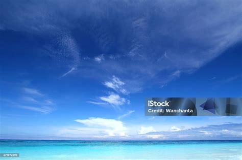 아름 다운 열 대 바다와 부드러운 흰 구름과 푸른 하늘 선택을 취소 합니다 Tachai 섬 안다만 해 태국 0명에 대한 스톡 사진 및 기타 이미지 Istock