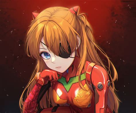 Download Asuka Langley Sohryu Anime Neon Genesis Evangelion 4k Ultra Hd