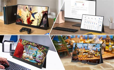 JOHNKANG Portable Laptop Monitor 15 6 Inch Second Display FHD 1080P 178 IPS Second External