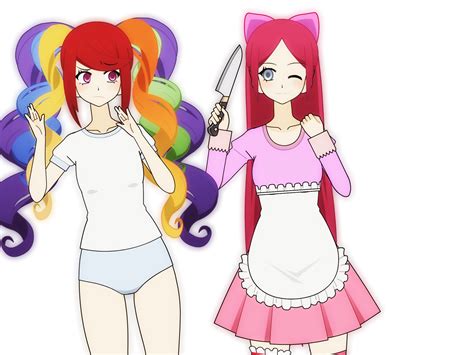 Kisekaepinkamena And Rainbow Dash By Luliezdoom On Deviantart