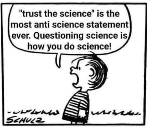 No You Shouldnt Trust The Science The Libertarian Catholic The
